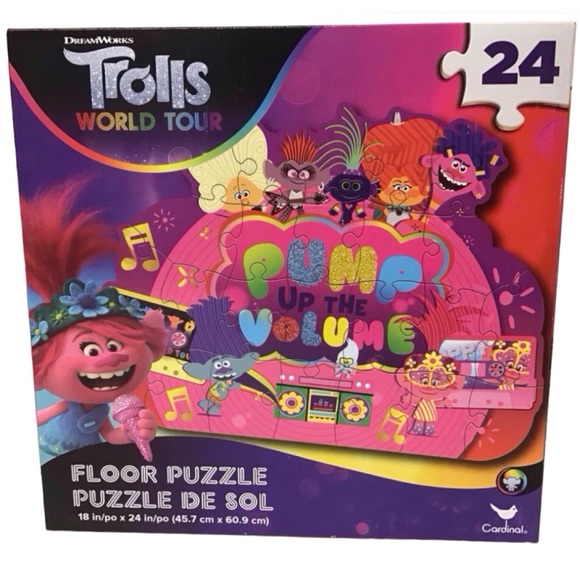 Trolls | Games | Trolls World Tour Floor Puzzle | Poshmark